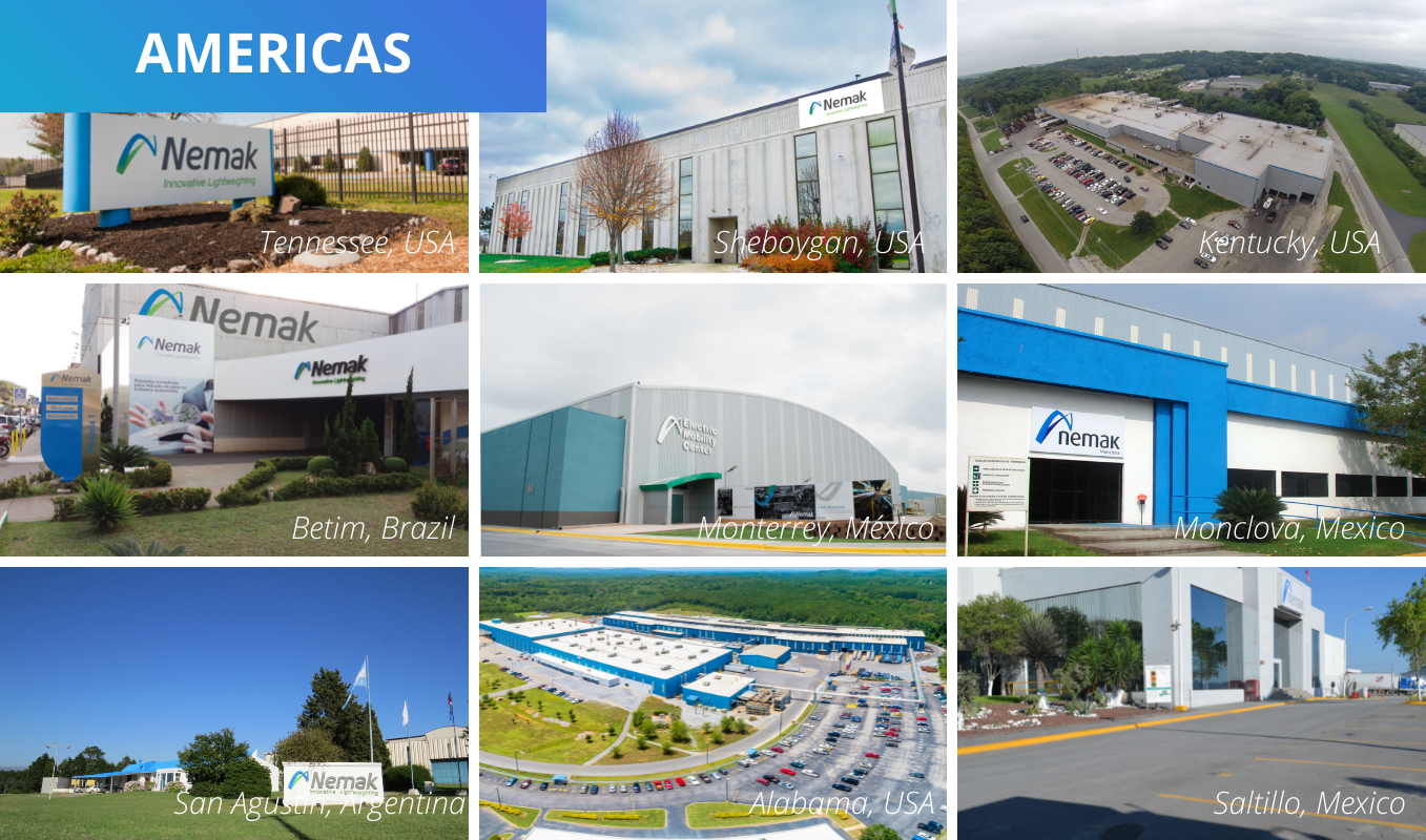 Nemak’s manufacturing footprint spans 38 plants strategically located ...
